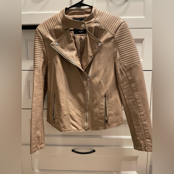 Cotton On | Jackets & Coats | Cotton On Leather Jacket Motto Jacket ...
